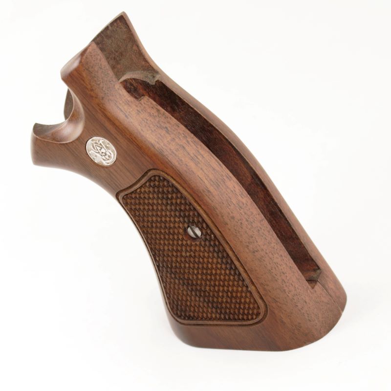 Smith & Wesson K and L Frame Goncolo Alves Target Grips with Medallion